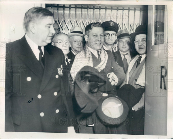1936 Michigan State Senator Anthony Wilkowski, John De Gutes Press Pho ...