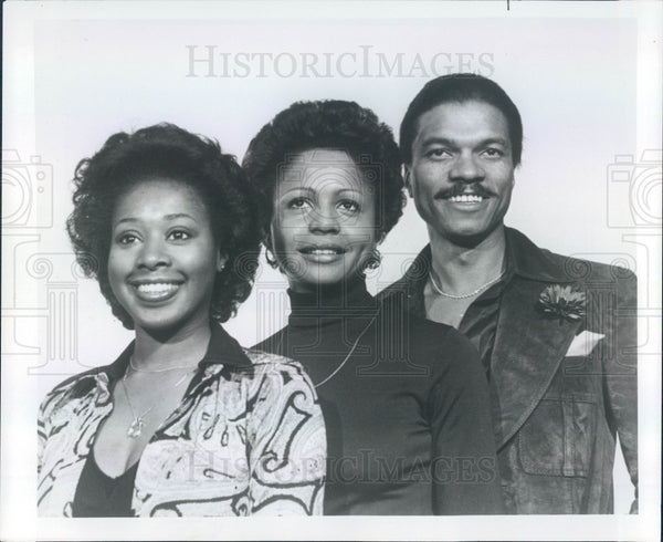 1976 Hollywood Actors Billy Dee Williams/Judyann Elder/Marion Ramsey P ...