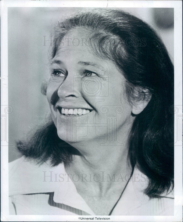 1980 Canadian-American Queen Off-Broadway Actress Colleen Dewhurst Pre ...
