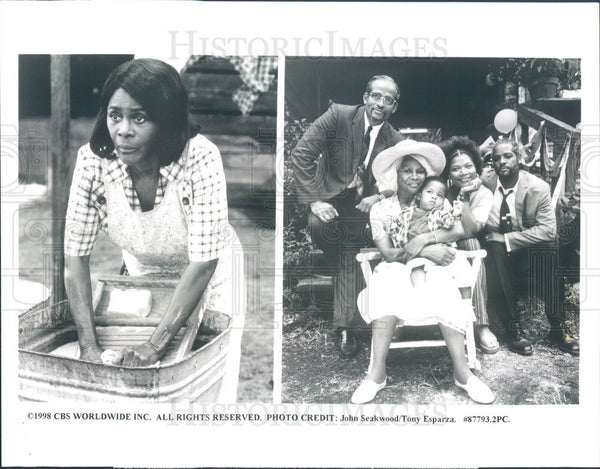 1998 Hollywood Actors Cicely Tyson in Moma Floras Family Press Photo ...