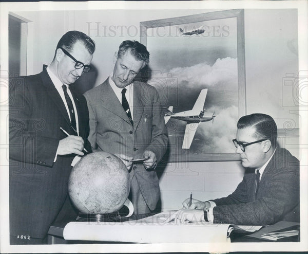 1959 US Aviator Max Conrad, The Flying Grandfather, Light Plane WRH Pr ...