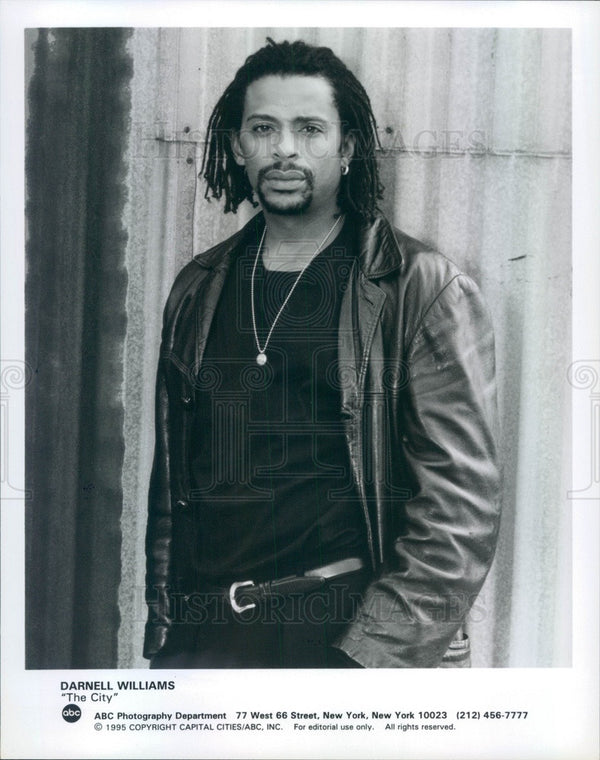 2001 Hollywood Actor Darnell Williams in The City Press Photo ...