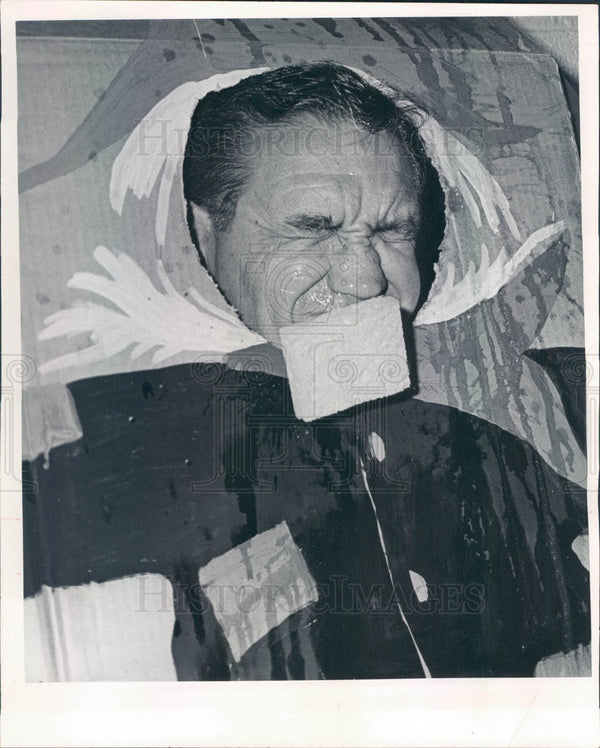 1968 Colorado Congressman Don Brotzman at GOP Fundraiser Press Photo ...