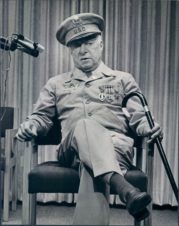 1974 Hollywood Actor, Singer, Producer George Jessel Press Photo ...