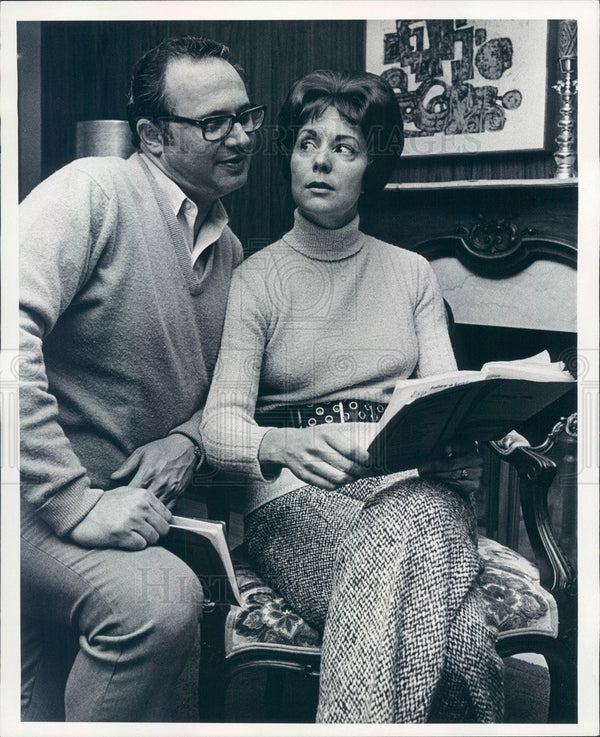 1972 Denver, Colorado Actors Barry & Bubbles Lorie Press Photo ...
