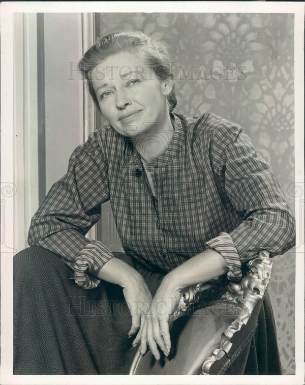 1964 Actress Virginia Christine TV Show Tales of Wells Fargo Press Pho ...