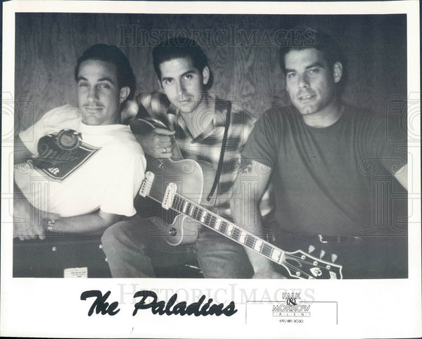 1988 American Rock/Rockability Band The Paladins Press Photo - Historic ...