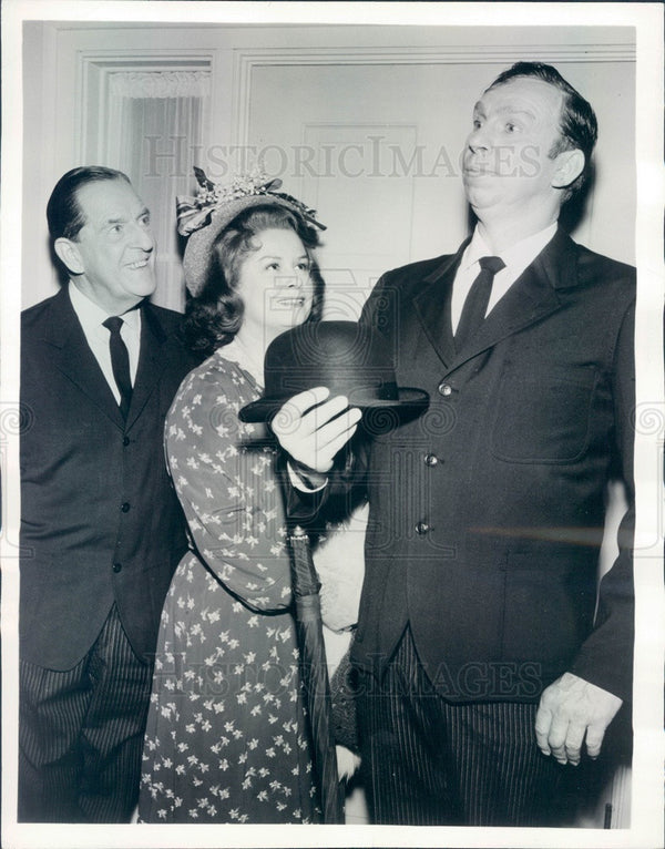 1963 Actors Slim Pickens/Stanley Holloway/Mary McCarty Press Photo ...