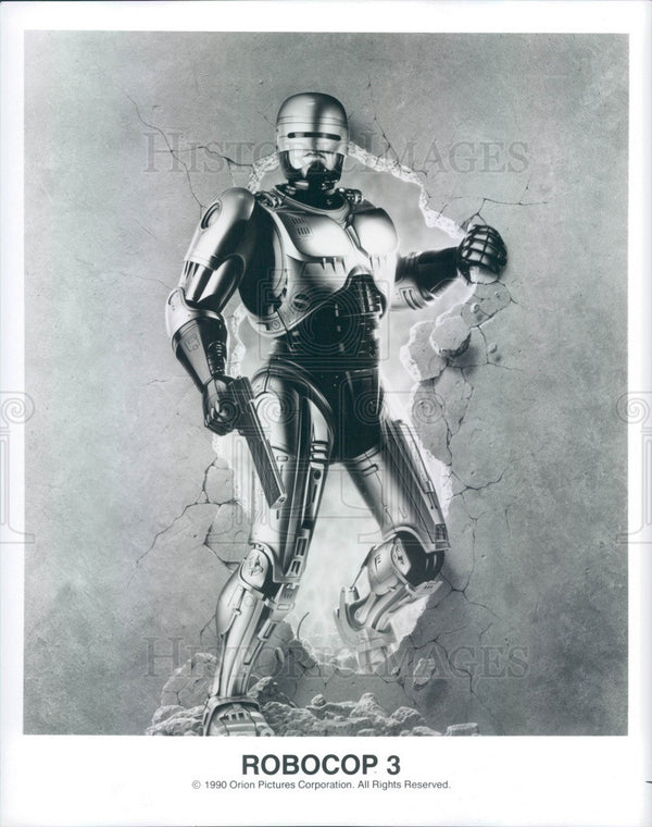 1990 Actor Richard Eden as Robocop in Robocop 3 Press Photo - Historic ...