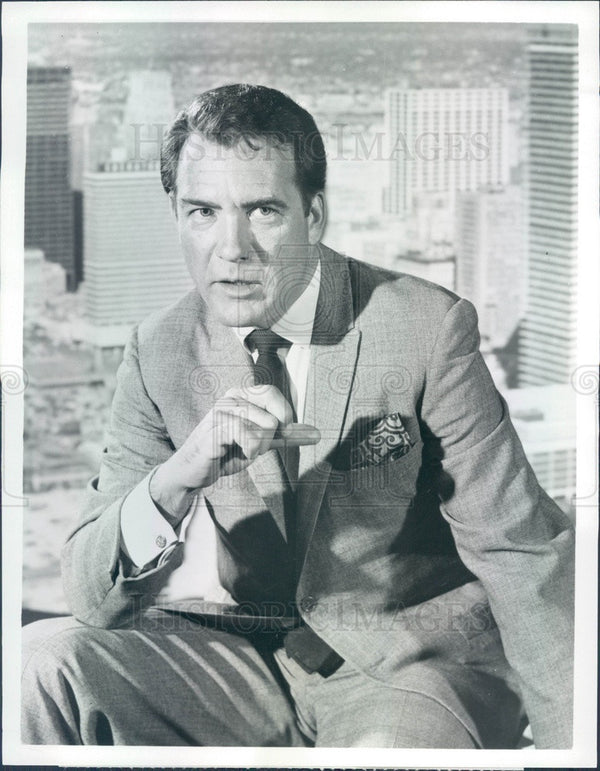 1967 American Actor Carl Betz TV Show Judd For the Defense Press Photo ...