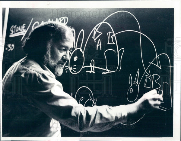 1983 Denver, Colorado Immunologist Dr. Kevin Lafferty Press Photo ...