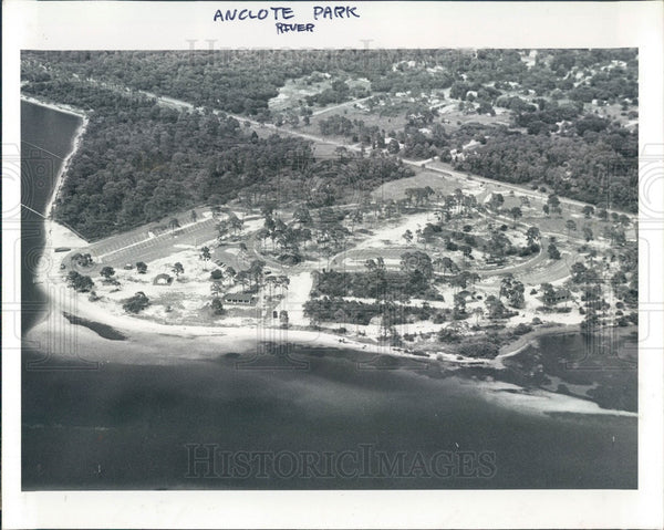 1979 Pasco County, Florida Anclote River Park Aerial View Press Photo ...