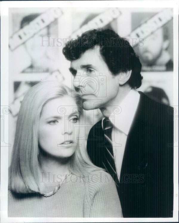 1985 American Hollywood Actors/TV Hosts David & Meredith Baxter Press ...