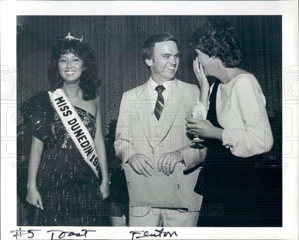 1984 Miss Dunedin, Florida Kathy Toone, Doyle & Mary Kenady Press Phot ...