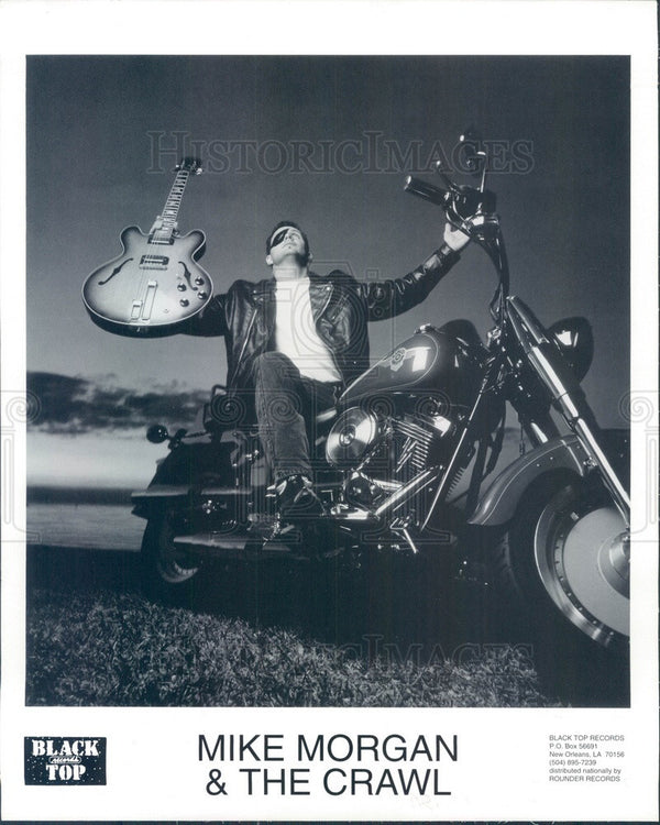 1997 Electric Blues Music Group Mike Morgan and the Crawl Press Photo ...
