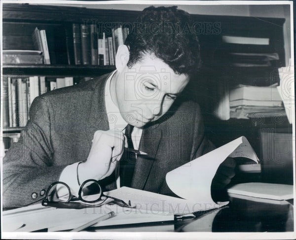 1964 Author Amitai Etzioni, Columbia University Sociology Professor Pr ...