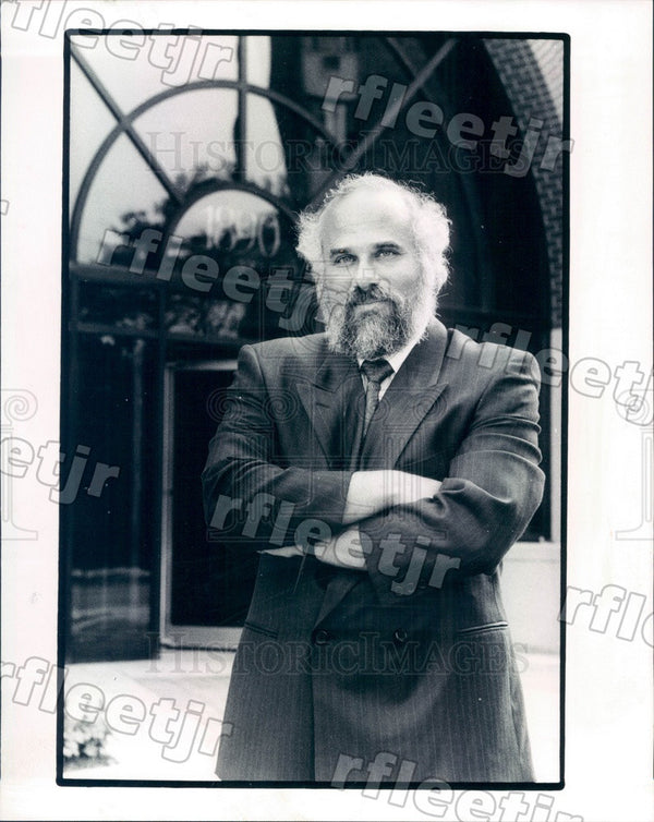 1989 Artificial Intelligence Expert Roger Schank Press Photo adr163 ...