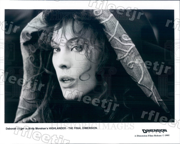 1995 Canadian Actress Deborah Unger in Film Highlander Press Photo adt ...