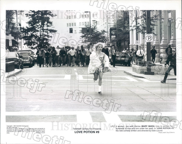 1991 American Actress Mary Mara in Film Love Potion #9 Press Photo adu ...