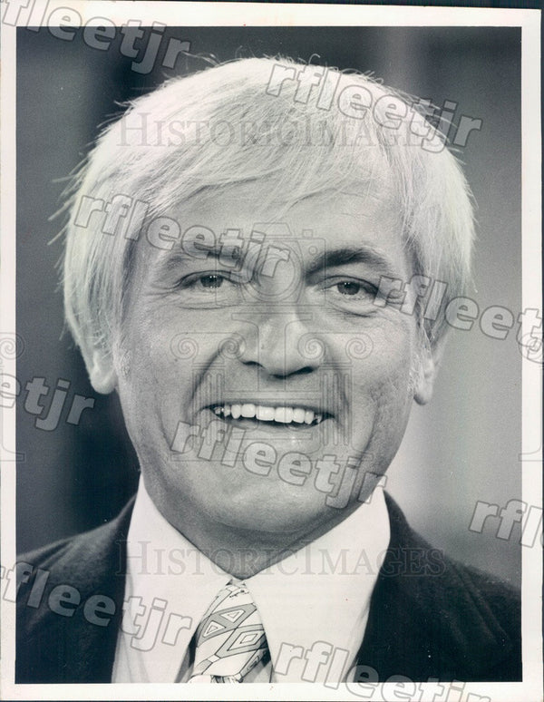 1972 Actor Ted Knight of The Mary Tyler Moore Show Press Photo adv503 ...