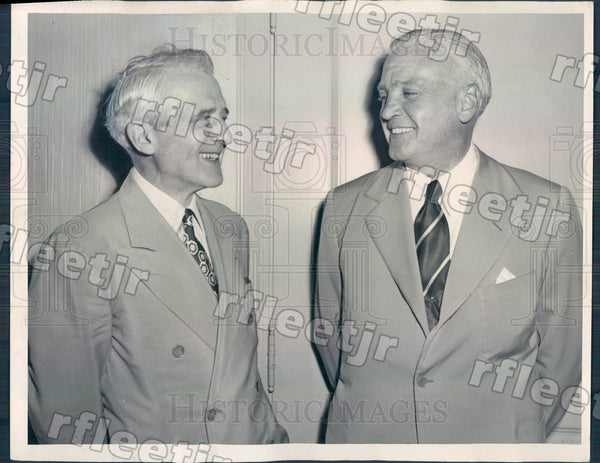1947 Chicago Times Publisher Richard Finnegan, Marshall Field Press Ph ...