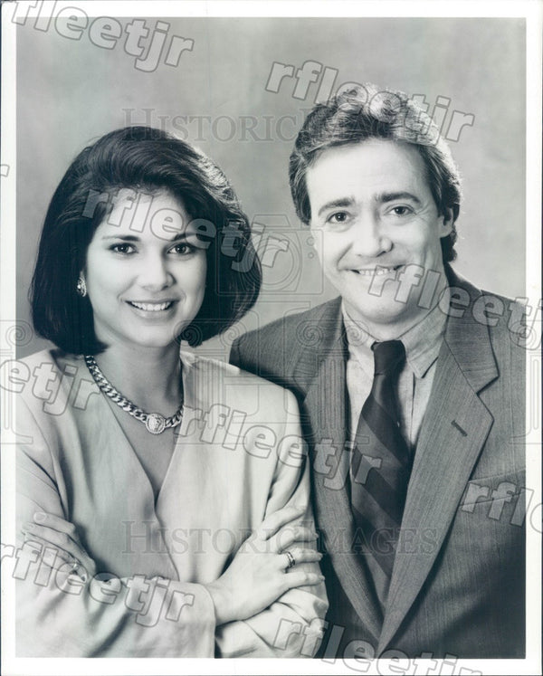 1992 NBC Today Show Weekend Edition Hosts Jackie Nespral Press Photo a ...