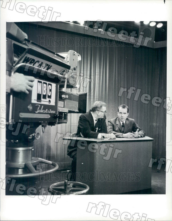1986 NBC Today Show Host David Garroway & VP Richard Nixon Press Photo ...