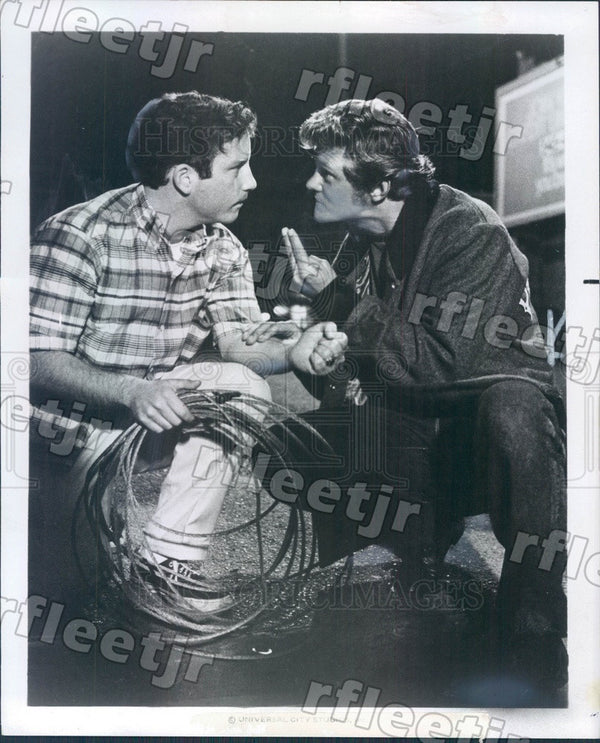 Undated Actors Richard Dreyfuss & Bo Hopkins in Film Press Photo ady10 ...
