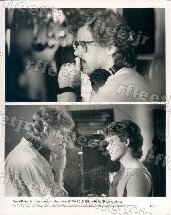 1991 Director, Writer Daniel Petrie, Actor Sean Astin of Film Press Ph ...