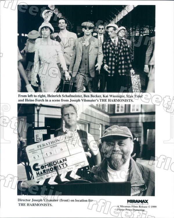 1999 Actors Heinrich Schafmeister, Ben Becker, Kai Wiesinger Press Pho ...
