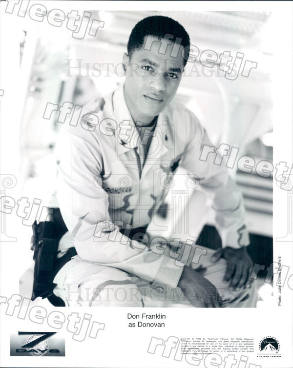 1998 American Actor Don Franklin on TV Show Seven Days Press Photo adz ...