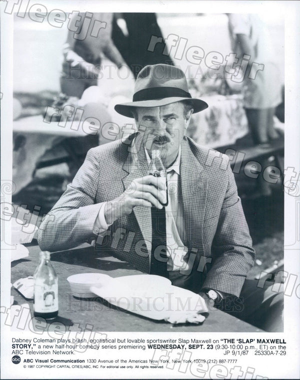 1987 Actor Dabney Coleman on TV Show The Slap Maxwell Story Press Phot ...