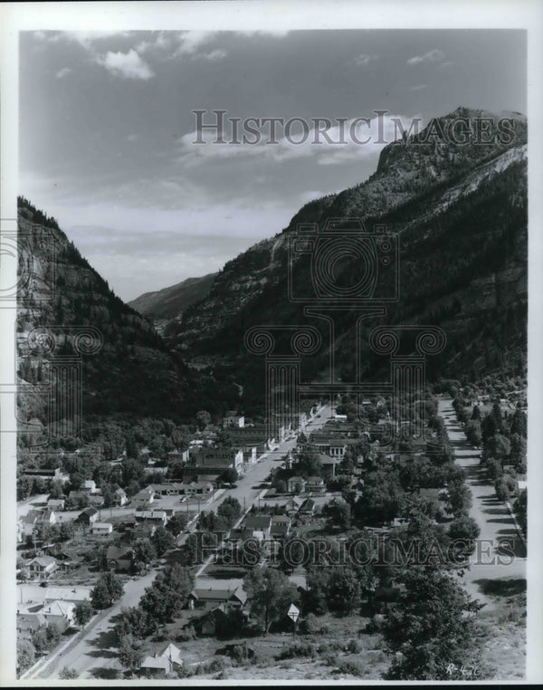 1981 Press Photo The Switzerland of America in Ouray, Colorado ...