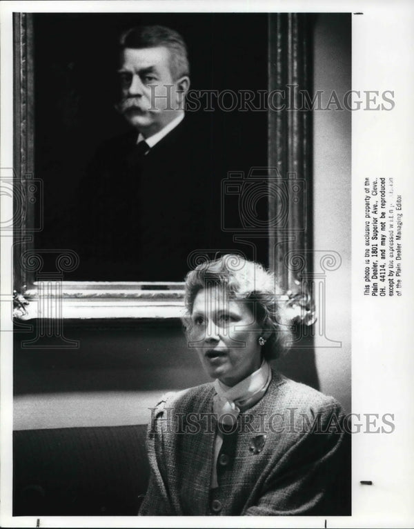 1988 Press Photo Mary Ann Jorgenson, partner, Squire, Sanders ...