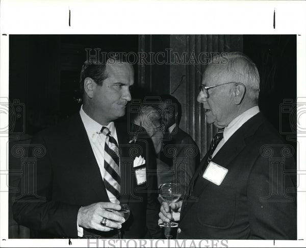 1990 Press Photo William Roberti and Mark Zoilo - Historic Images