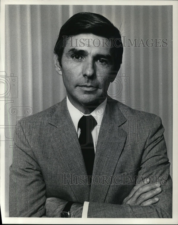 1981 Press Photo Larry Rayn, President of Knoll International ...