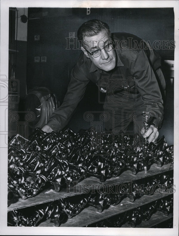 1968, Foreman Paul Corrington of Halsey W. Taylor Co., Ohio-Warren ...
