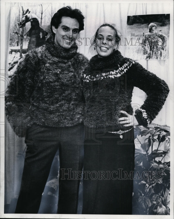 1981 Press Photo Winter clothing for men and women - cvb08718 ...
