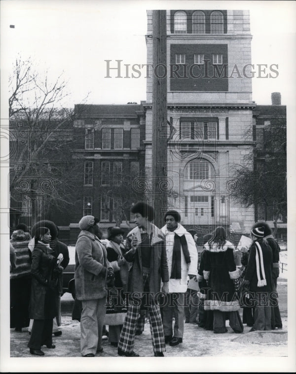 1973 Collinwood High School-strike - Historic Images