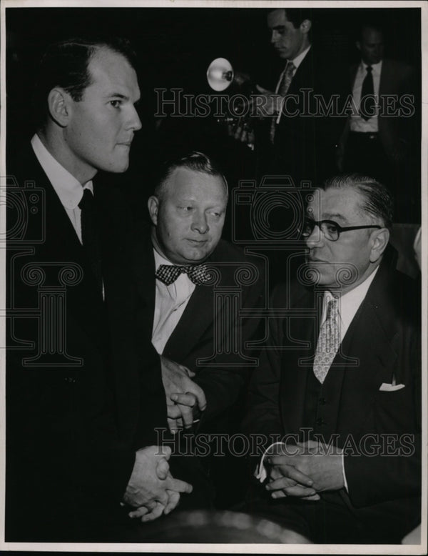 1954, Attorneys Arthur Petersilge, Fred Garmone,Dr. Sam Sheppard ...