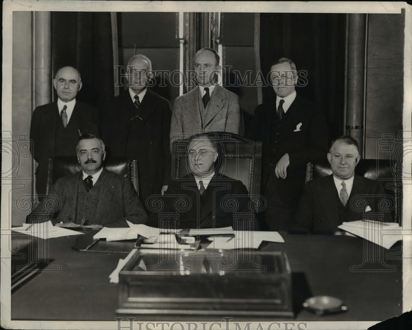 1931 Press Photo State Governors-Case-Roosevelt-Lehman-Cross-Reitell-E ...