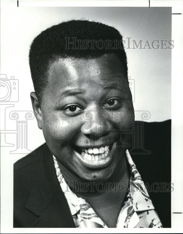 1987 Press Photo Jeff Foxx, Entertainer - cvb12327 - Historic Images