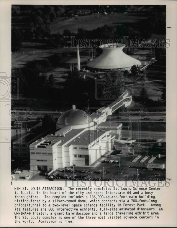 1992 Press Photo St. Louis Science Center-Missouri - cvb22070 ...