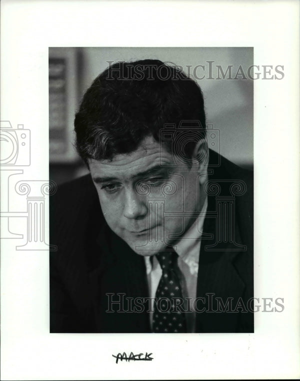 1990 Press Photo Coach Kevin Mackey-Cleveland State University - cvb23 ...