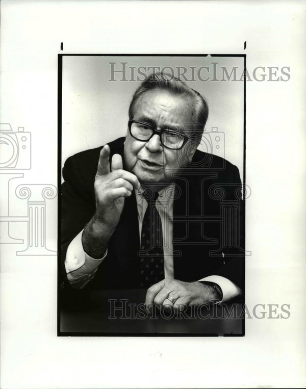 1986 Former Governor James A. Rhodes - Historic Images