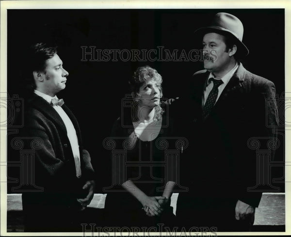 1986 Press Photo Joseph P Timperio, Deborah Bosner & Robert Hawkes- Fa ...