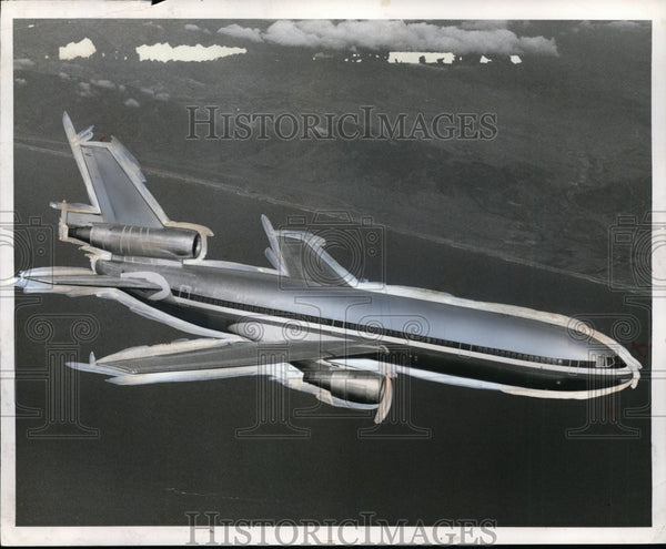 1970 Press Photo American Airlines' first DC 10 Astroliner - cvb33846 ...