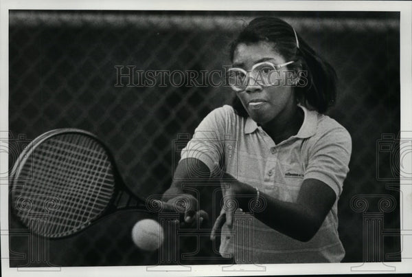 1984 Press Photo Michele Wade, 18 year old girls finals - cvb34079 ...