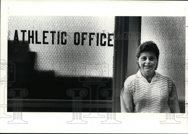 Press Photo Athletic Director of West Technical High School, Carol Pan ...