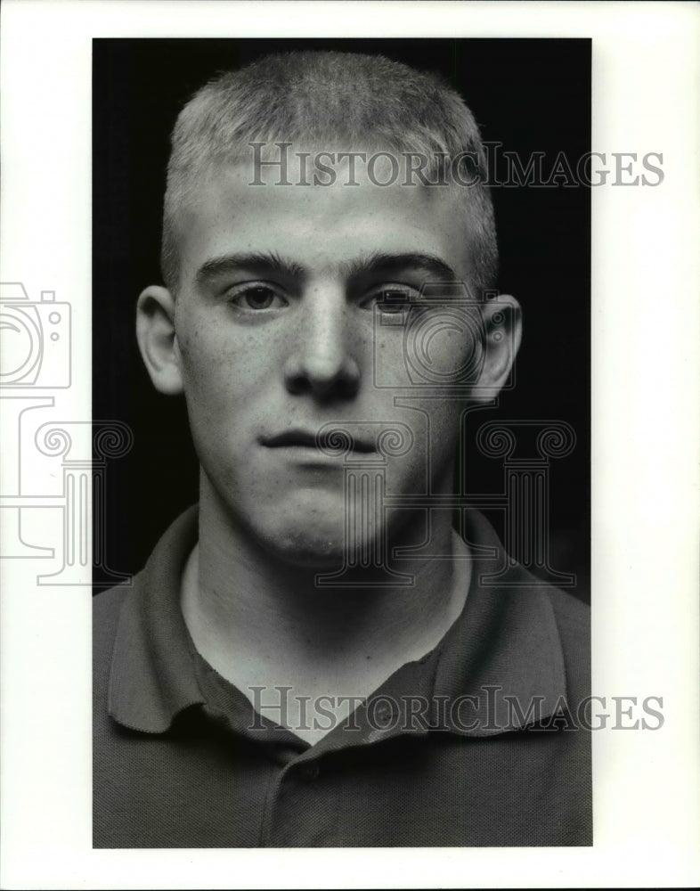 1991 Press Photo Chad Owns, Walsh University Player - cvb39614 ...